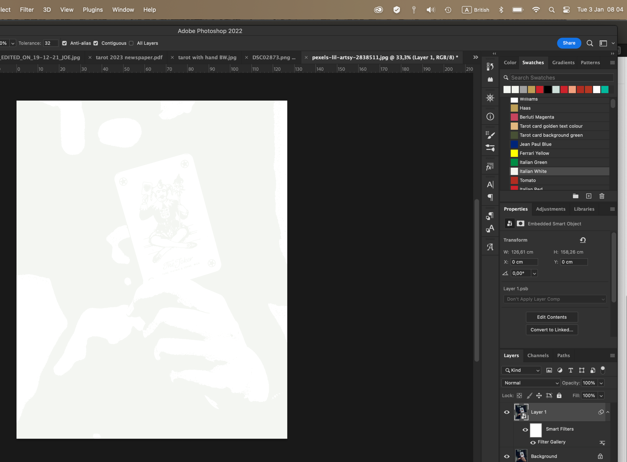 Solved: Filter Gallery " red " out in photoshop - Adobe Community ...