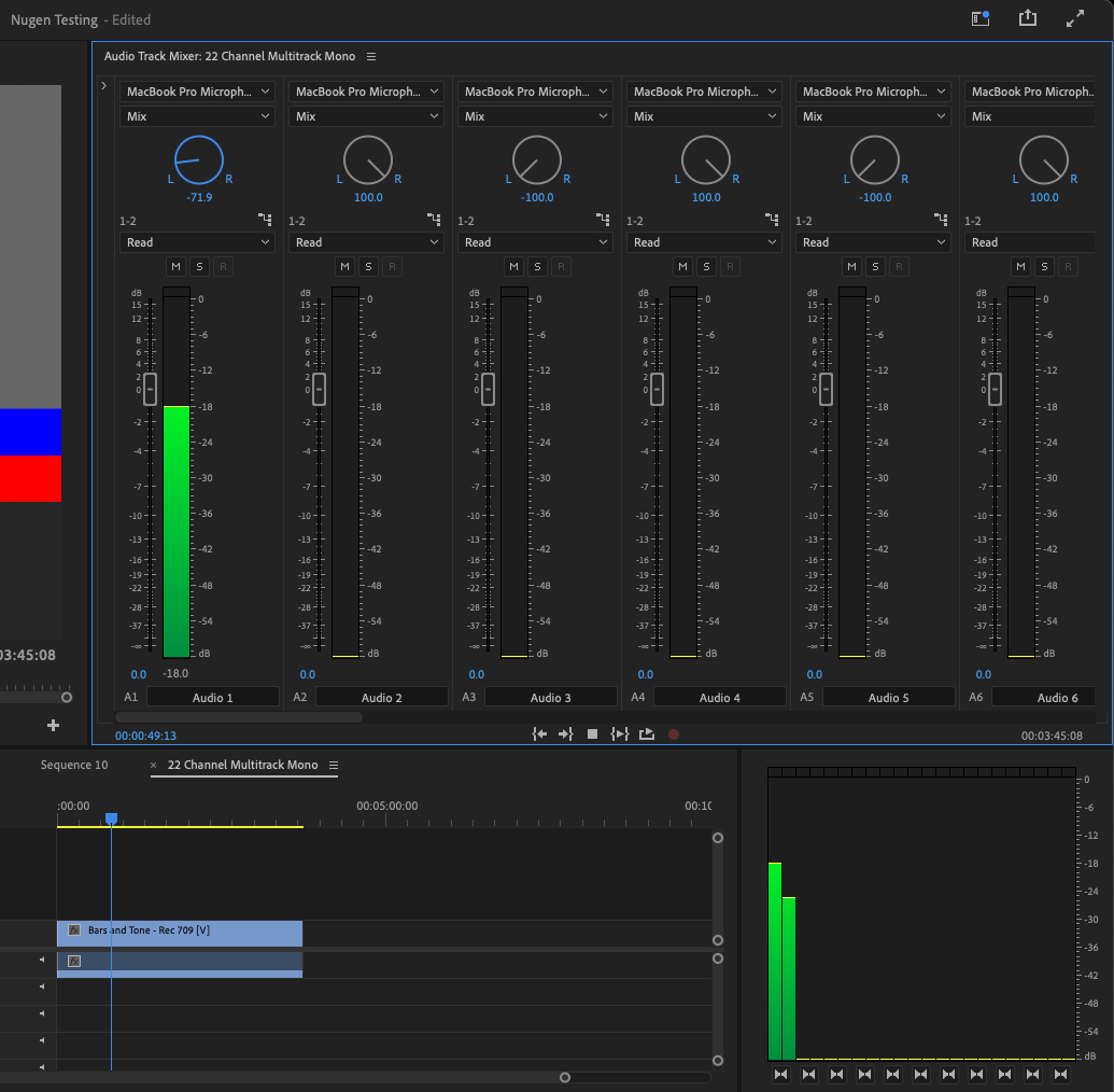 Premiere Pro V23.1 -3dB audio drop on export - Adobe Product Community ...