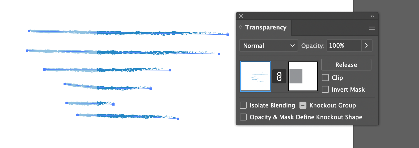 Apply a screen to part of lines? - Adobe Community - 13467852