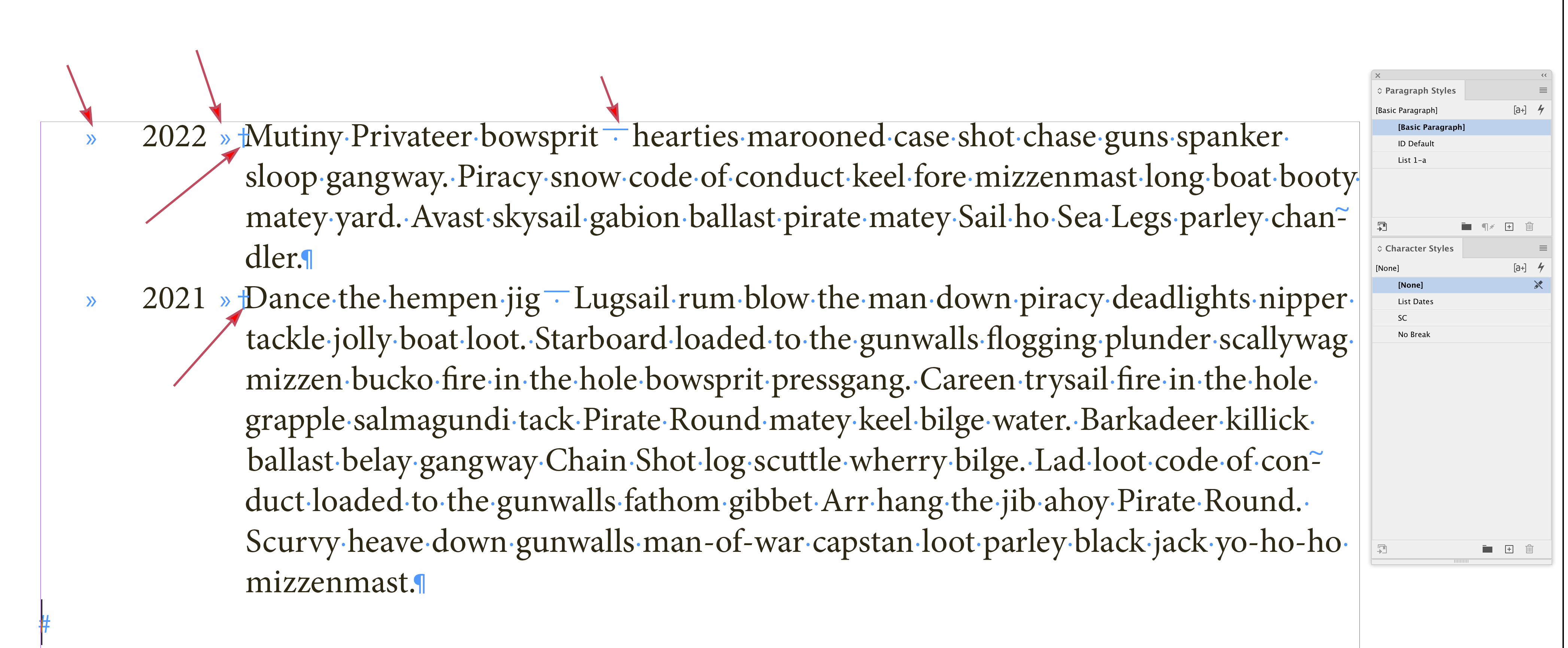 Solved: how to add a keyword beside a paragraph? - Adobe Support ...