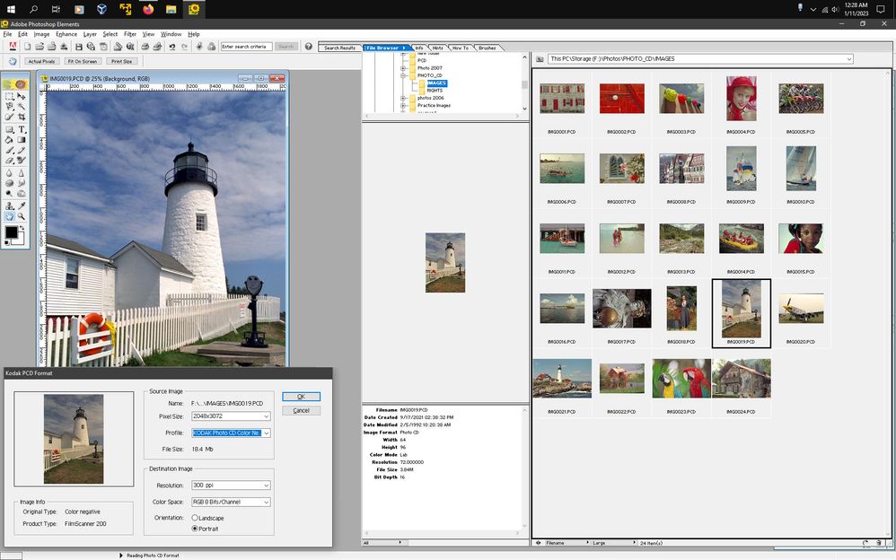 Photoshop Elements 2 Patches For Opening PCD files - Adobe Product ...