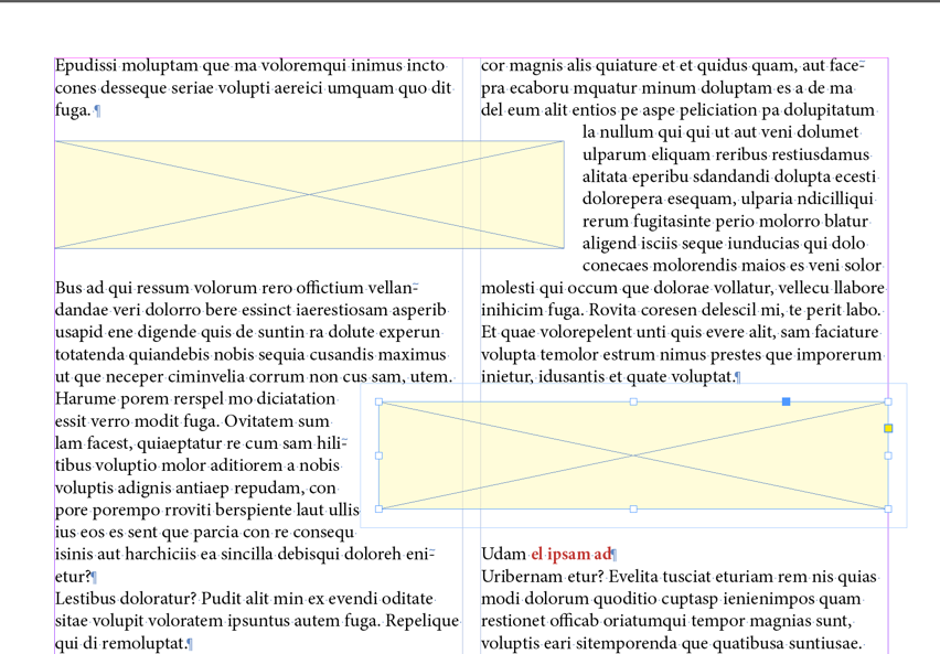Solved Text Wrapping Stops When Anchoring Image Adobe Community