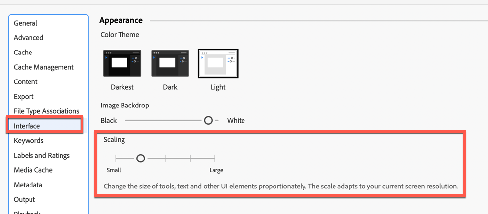 Solved: How do I Increase font text size in Bridge 2023 - Adobe Product ...