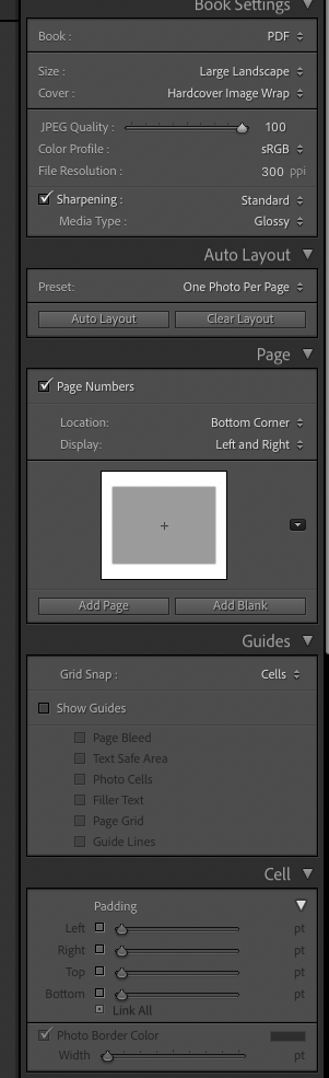 Lightroom Book Module - Adobe Community - 13490309