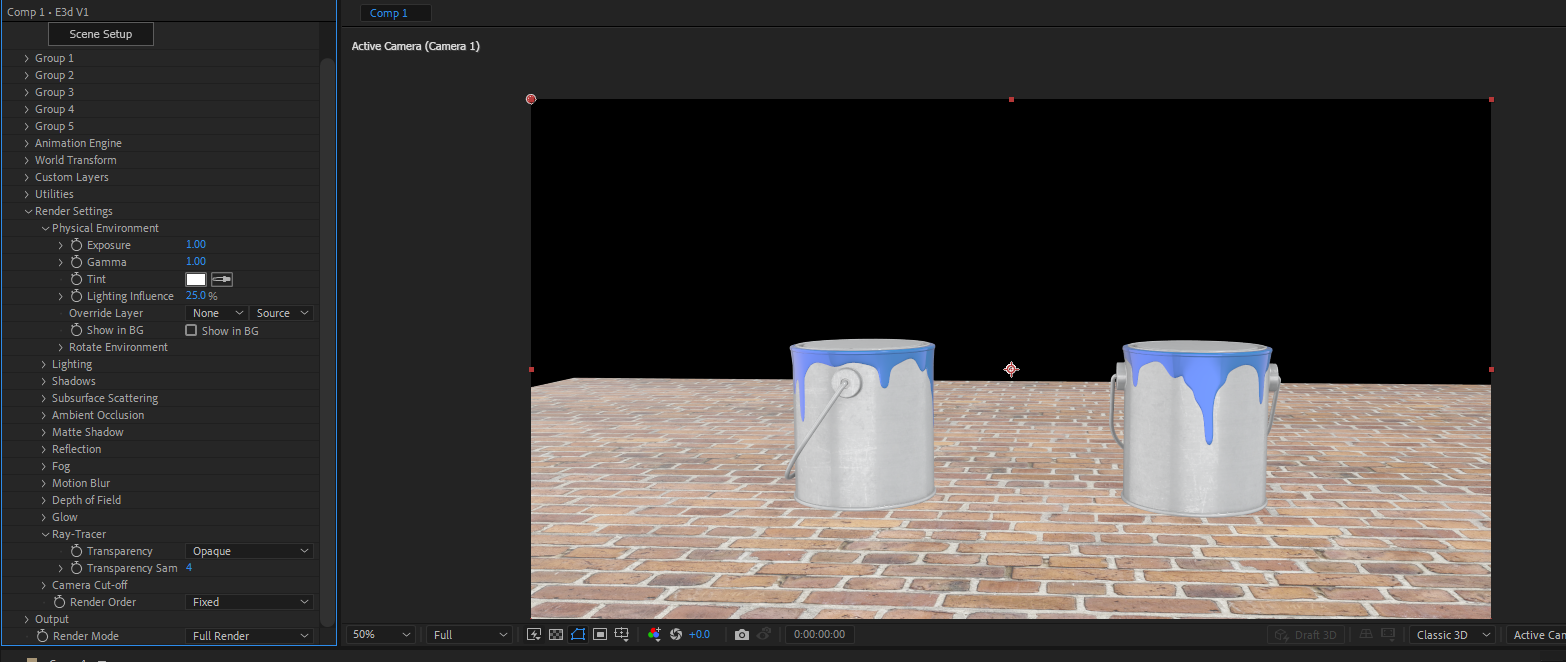 Solved: Element 3D Materials Washed Out In After Effects V... - Adobe ...