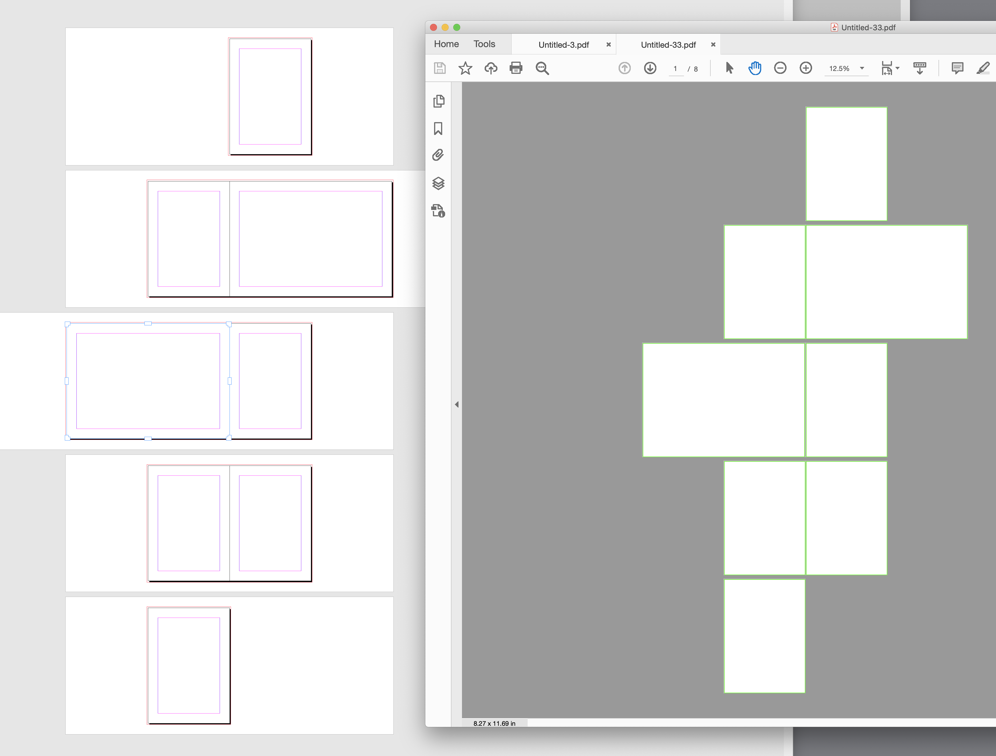 A3 Landscape in an A4 Portrait document - Adobe Product Community ...
