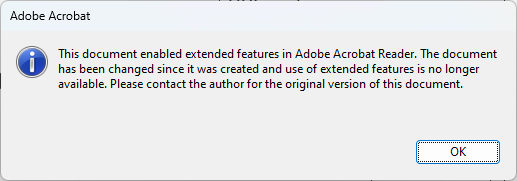 Acrobat Reader DC losing exteded features - Adobe Product Community ...