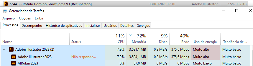 Erro em visualização. - Adobe Product Community - 13495076