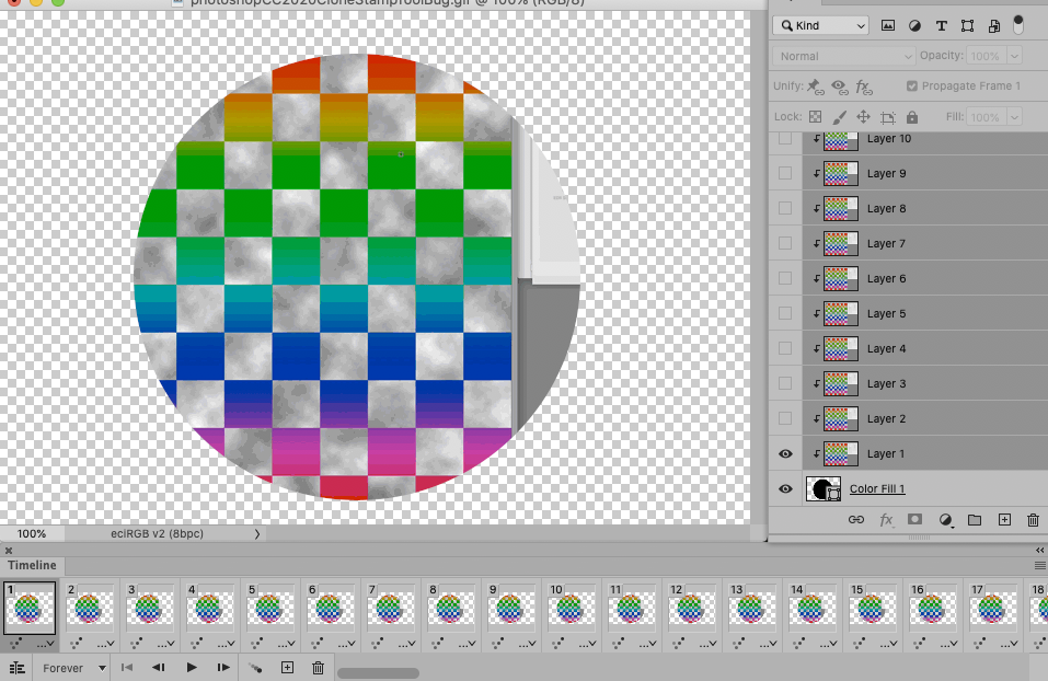 Cropping all layers of an animated gif - Adobe Product Community - 10877937