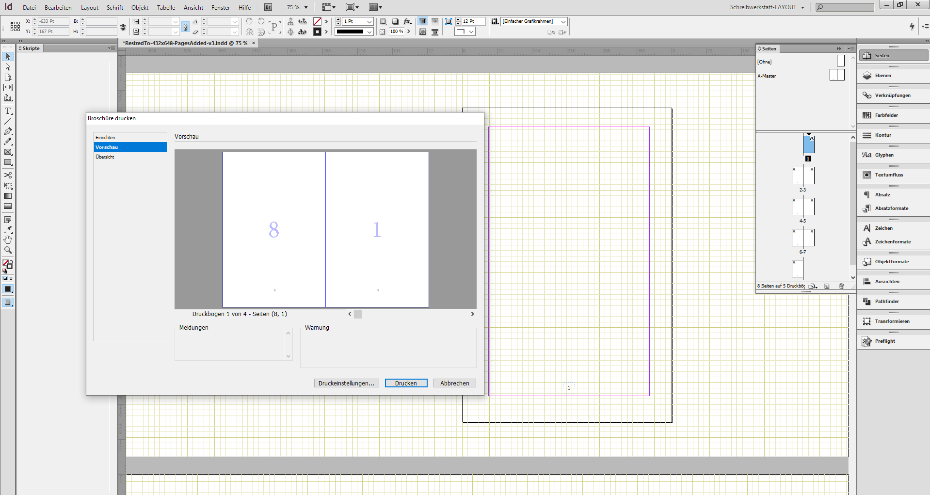 Solved: InDesign Script to set Masterspread page sizes - Adobe Product Community - 13369173