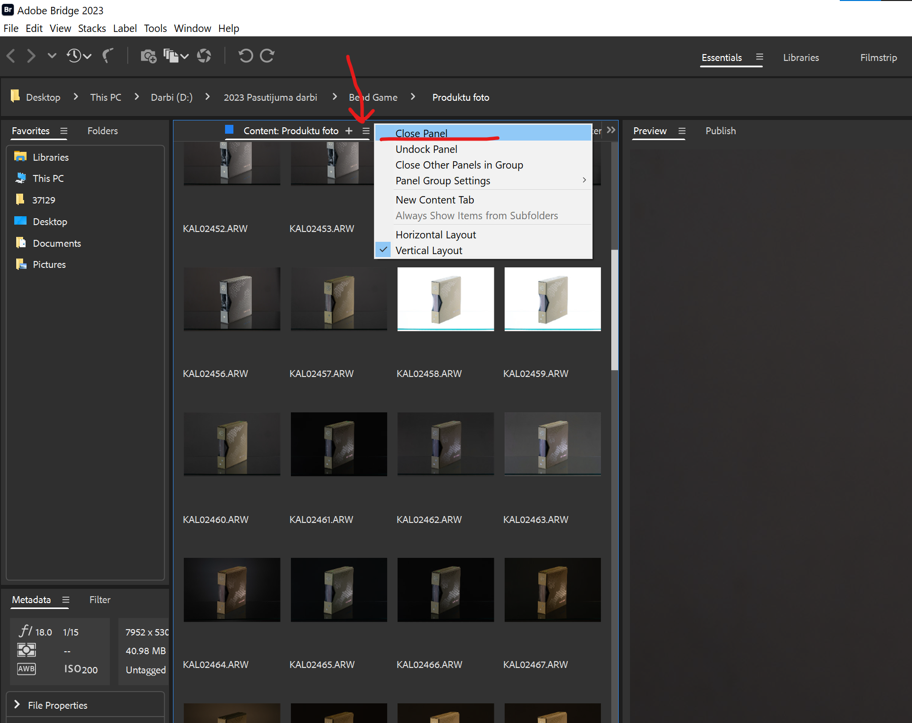 Solved: Bridge - Maximum Tabs Open - Adobe Community - 13456830