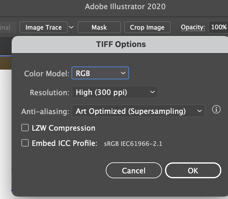 No option box to specify LZW compression when expo... - Adobe Product ...