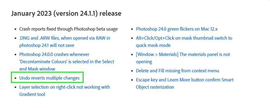 Solved: Photoshop undo reverts to random stage - Adobe Product ...