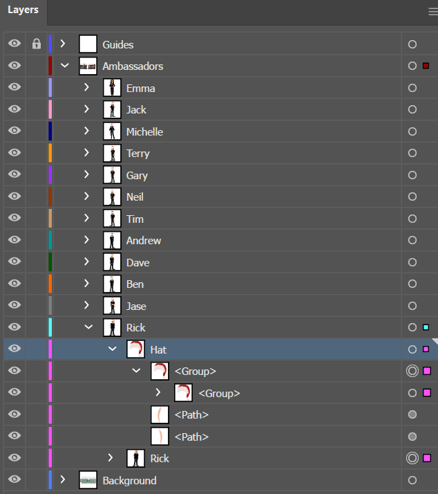 Solved: Selecting Object doesn't select whole layer - Adobe Product Community - 13512188