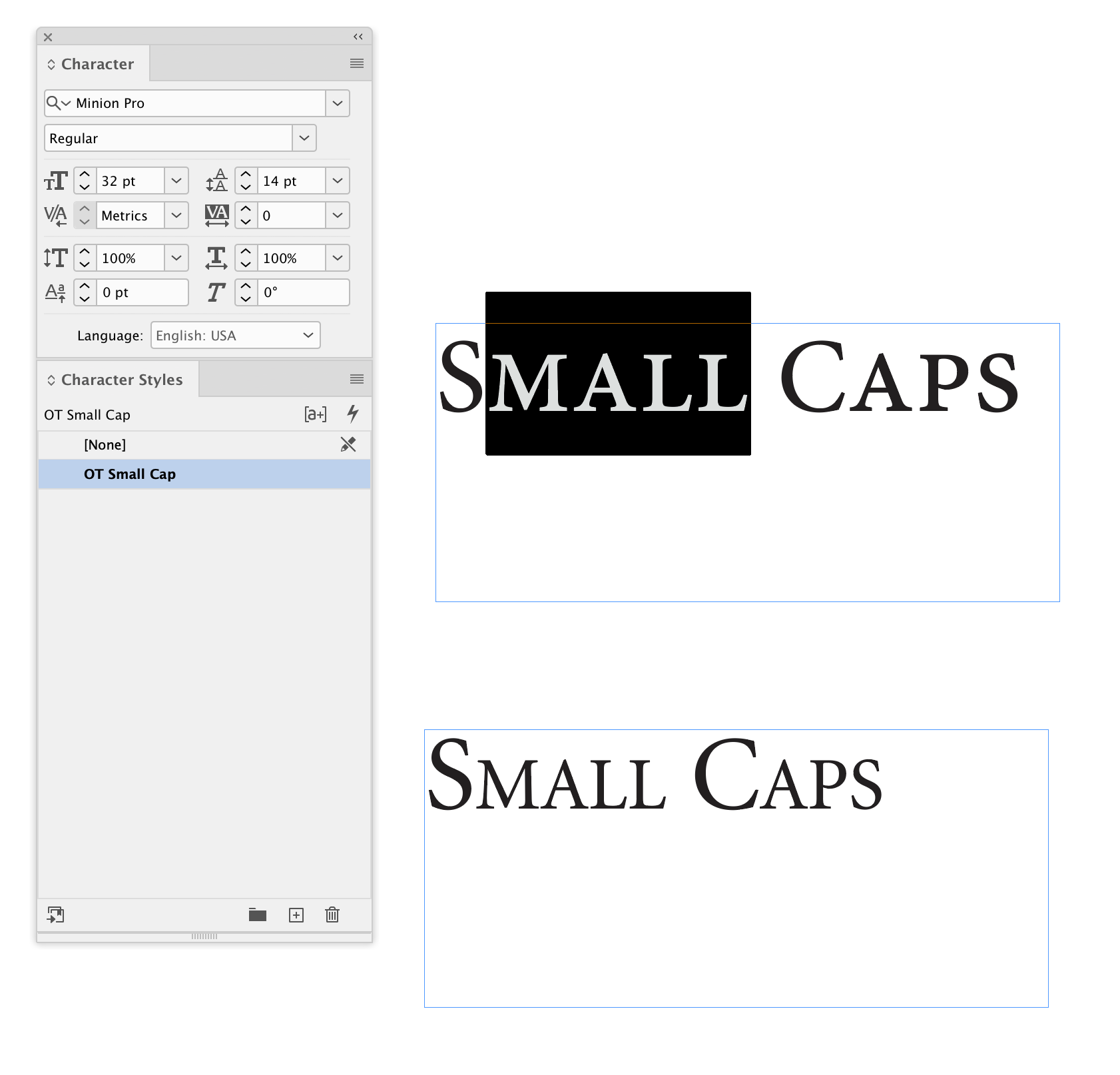 changing Small caps percentage in Preferences - Adobe Product Community ...