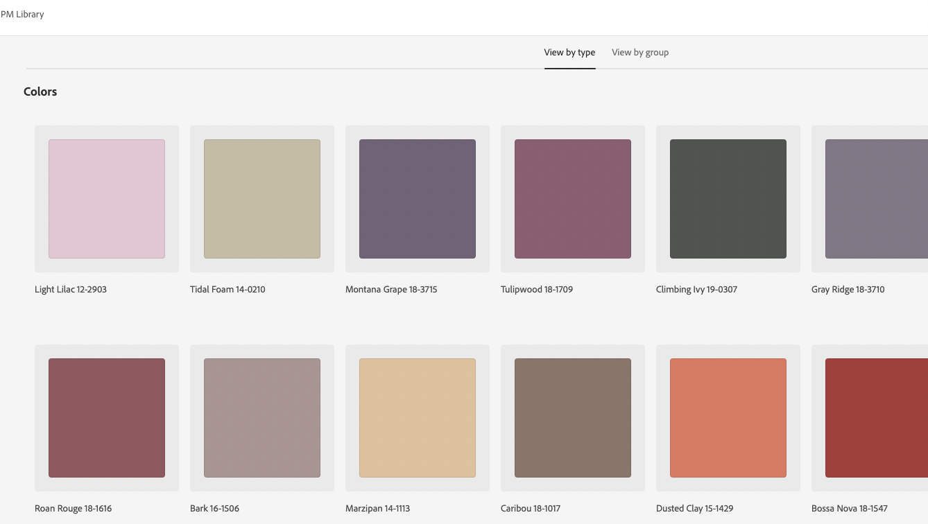 Library displaying all color swatches in grayscale - Adobe Community ...