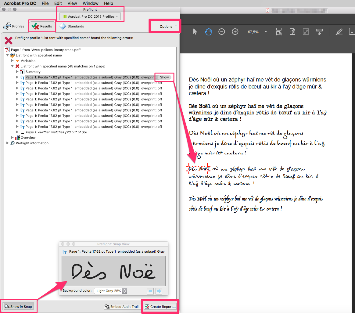 Solved: You must use the Preflight tool, into the Print Pr... - Adobe ...