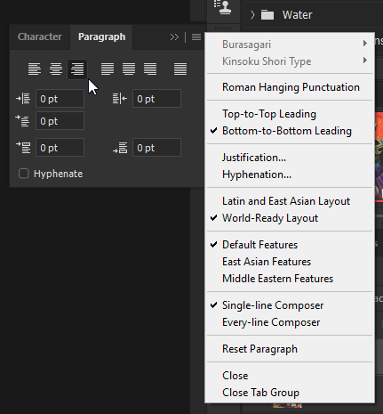 set align text default LTR - Adobe Product Community - 13525473