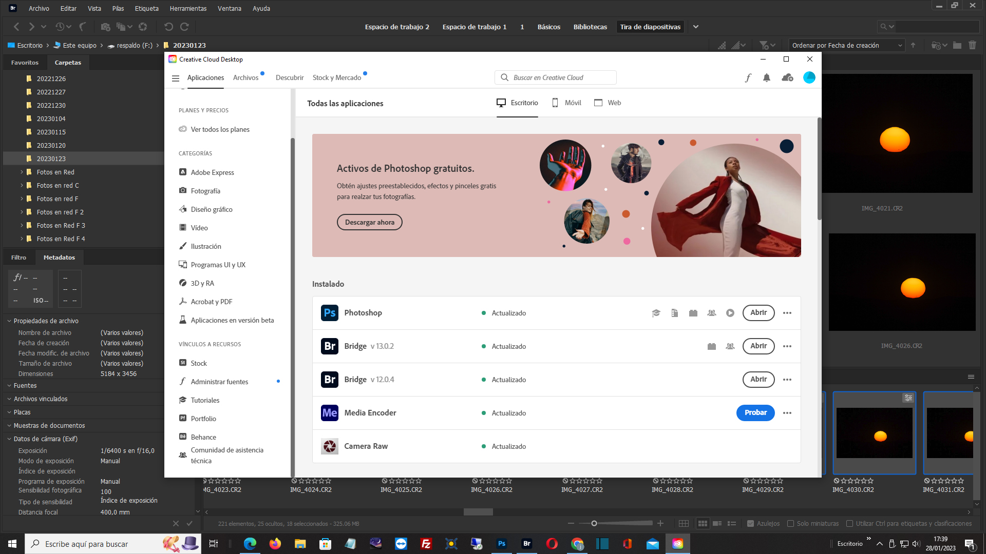 Cargar capas desde Bridge - Adobe Community - 13535274