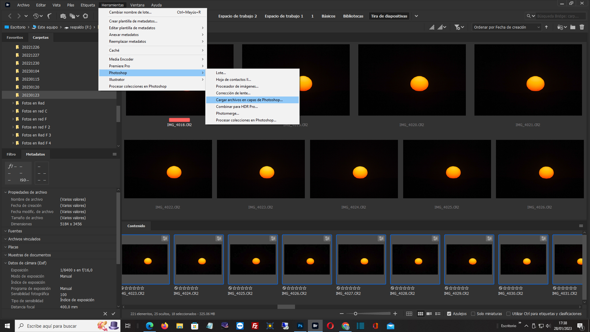 Cargar capas desde Bridge - Adobe Community - 13535274