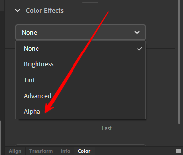 Solved: Is there Opacity (Transparency) in Animate CC? - Adobe Product ...