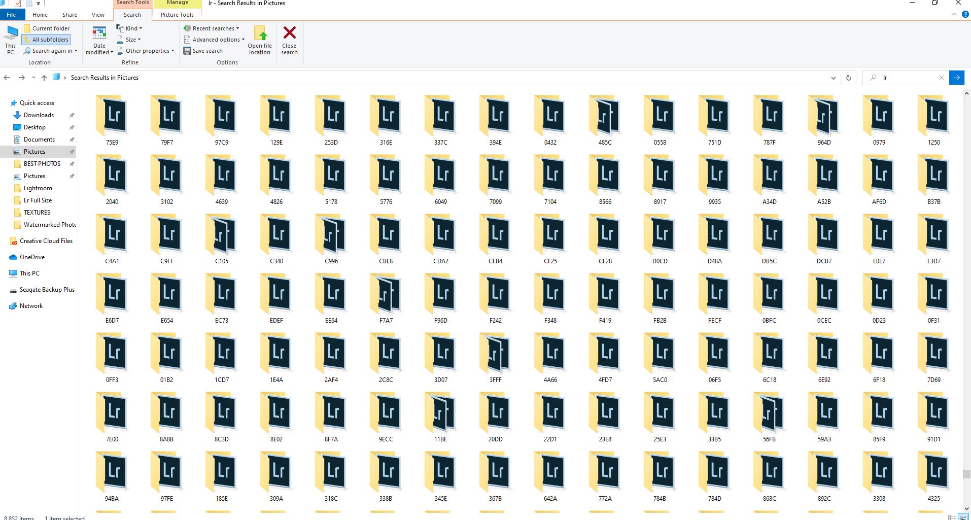 Solved: Thousands of Lr Icons in Images! - Adobe Community - 10881353