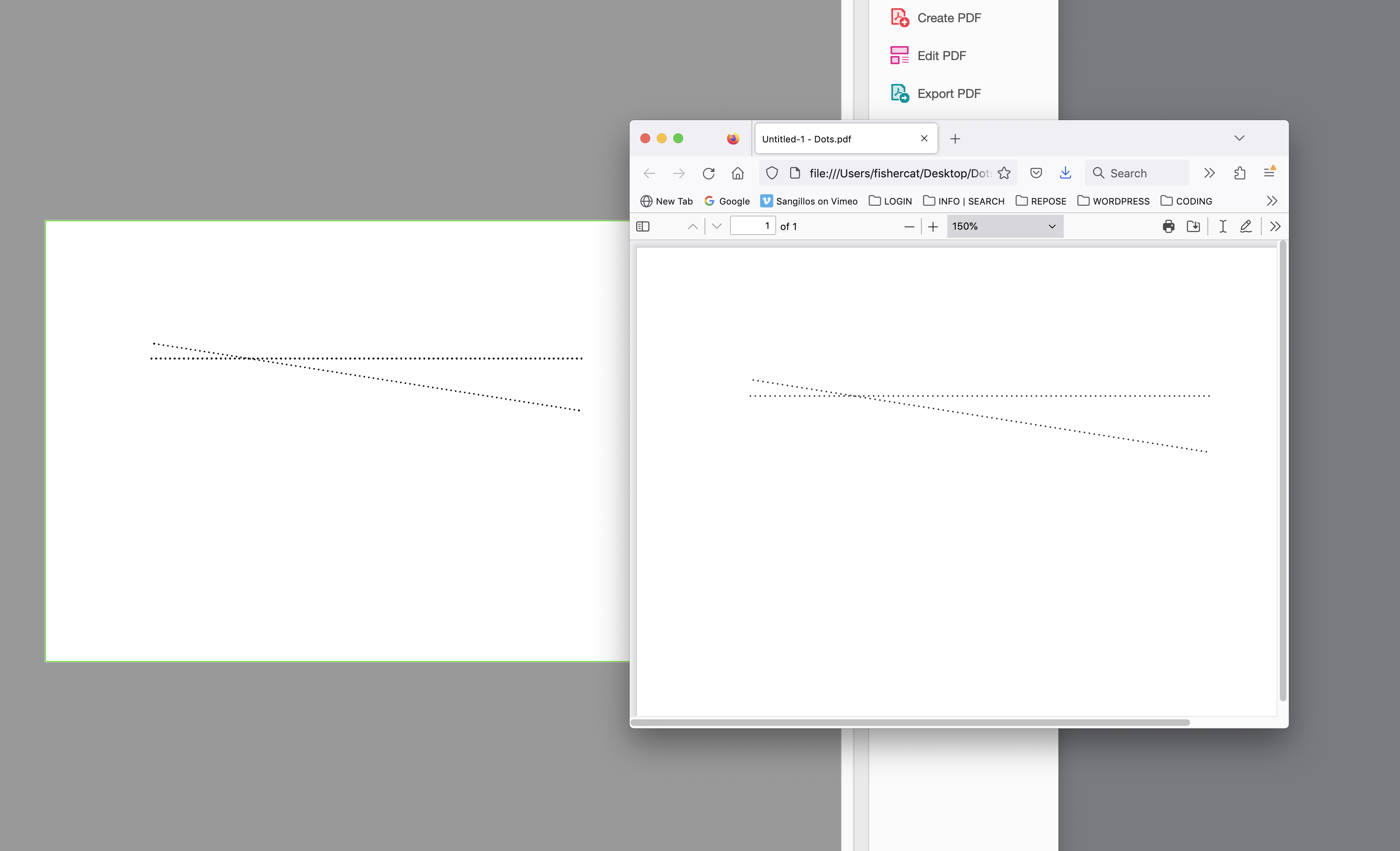 Solved: Dotted Line Pixelated in PDF - Adobe Product Community - 11383575