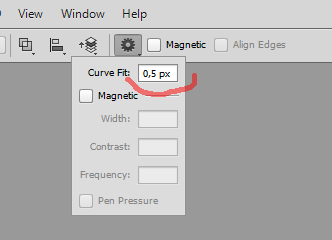 Freeform path tool loses flowing curves when draw ... - Adobe Community ...