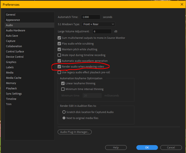 Sound dropping out randomly between nested clips - Adobe Product ...
