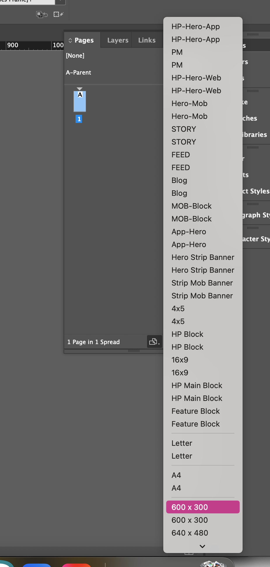 InDesign Page Template Glitch - Adobe Support Community - 13556332