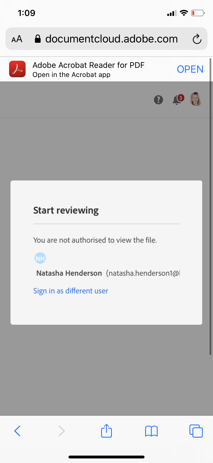 Cannot view document - Adobe Community - 10883318