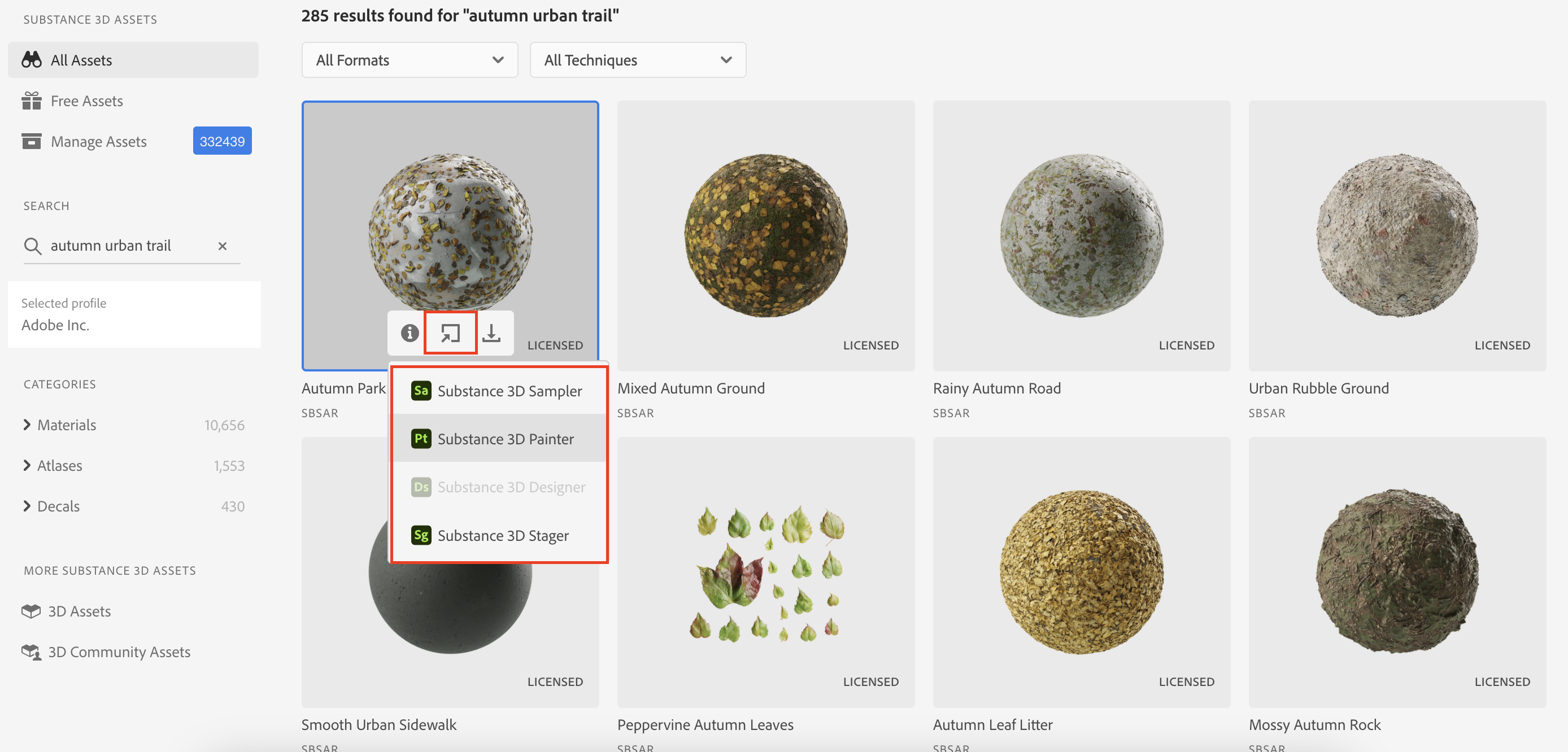 Solved: How to use 3D Materials optimized for Dimension (P... - Adobe ...