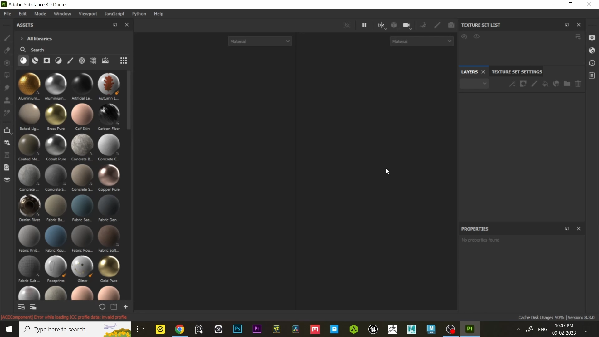 substance 3d painter UI look big and blurry - Adobe Product Community ...