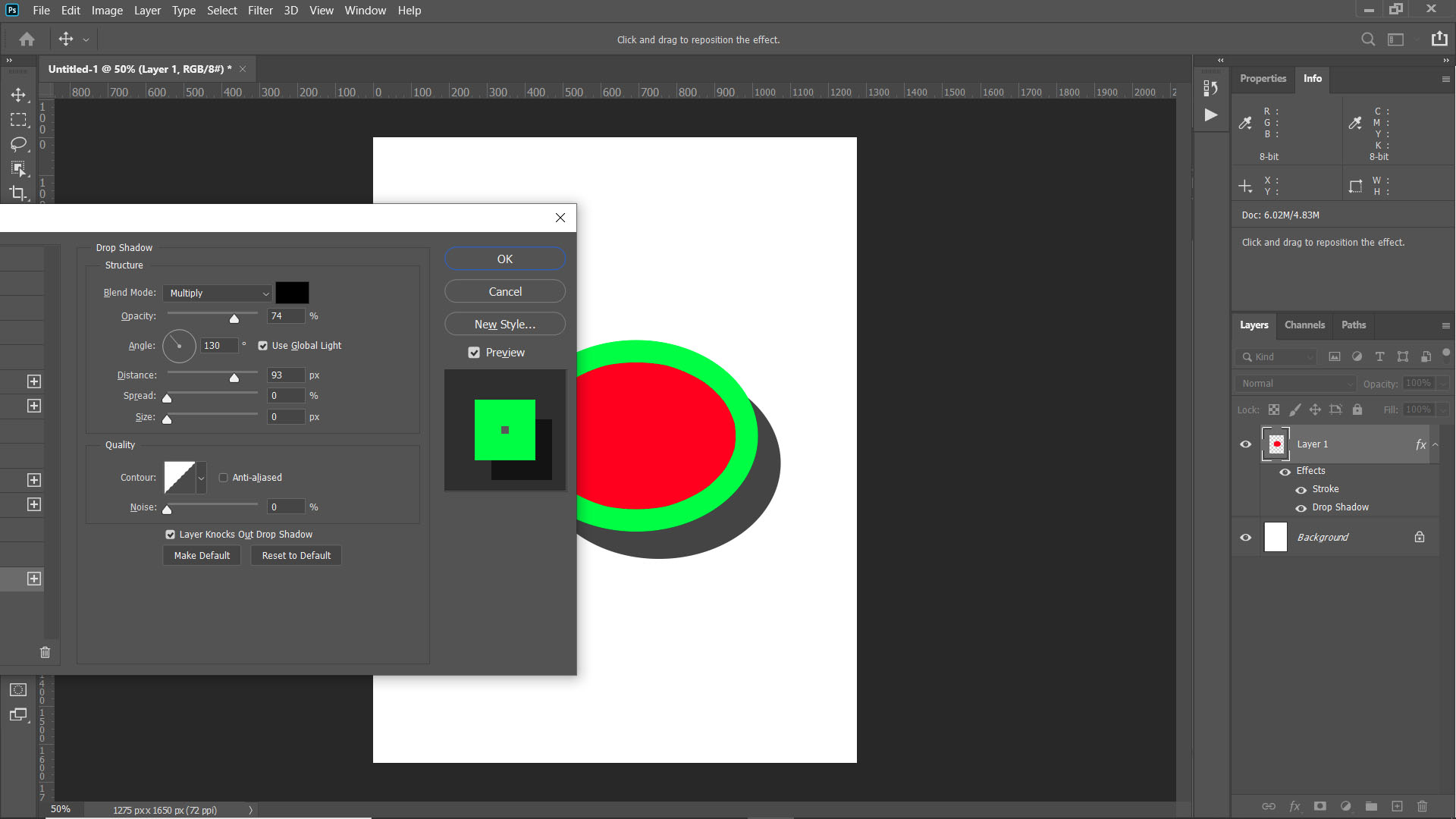 Have sharp edges in layer FX - Adobe Product Community - 10883946