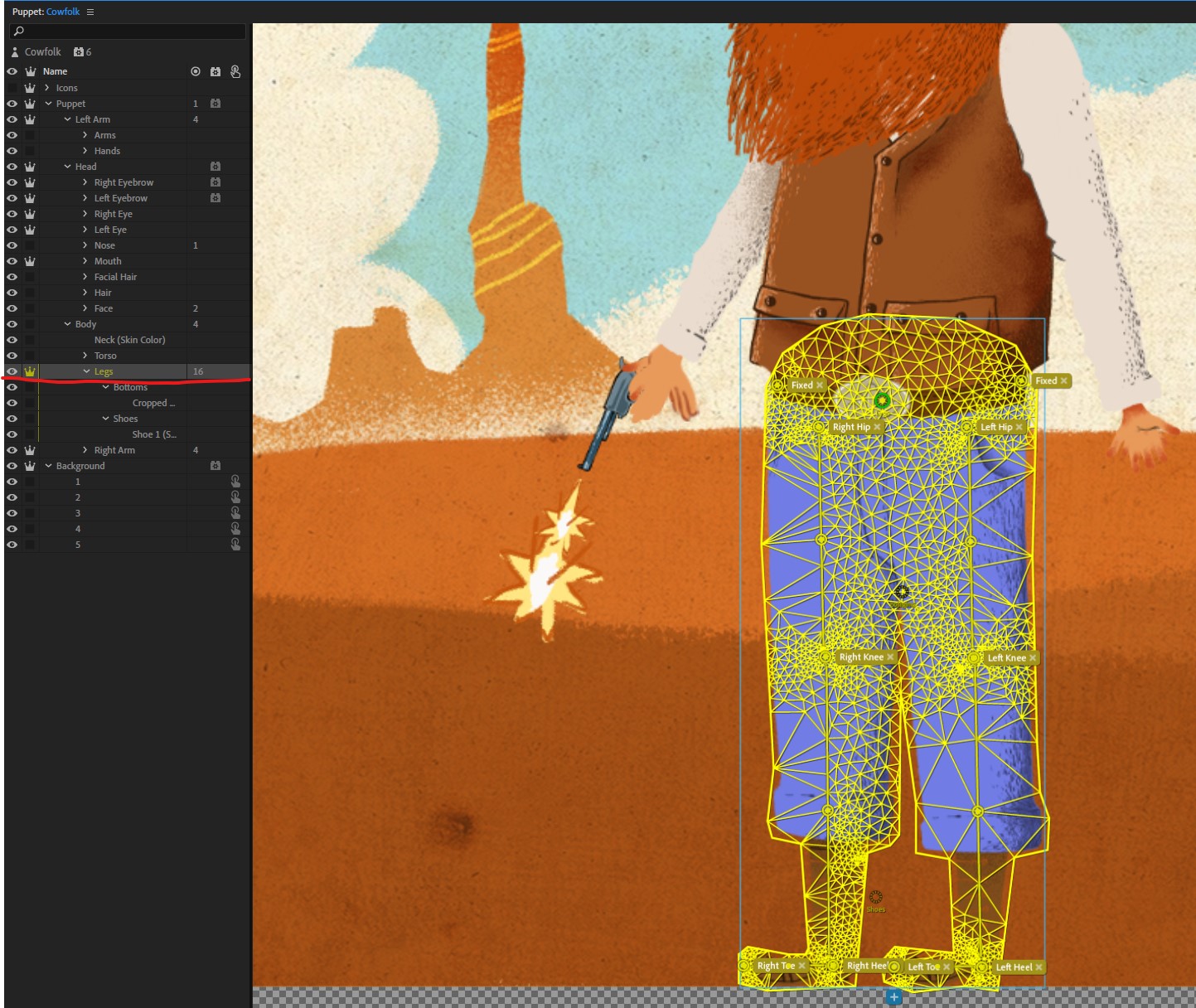 Solved: Puppet Maker "Cowfolk" legs are not working in Mot... - Adobe Product Community - 13570332