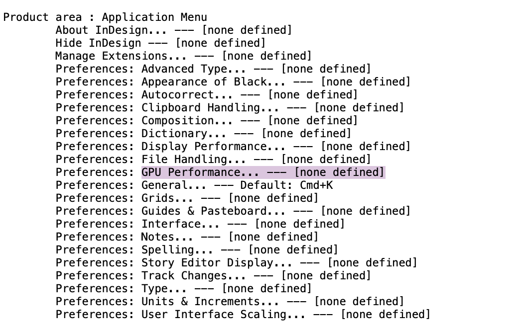 Turn off text inside name tabs Indesign [GPU Previ... - Adobe Community ...
