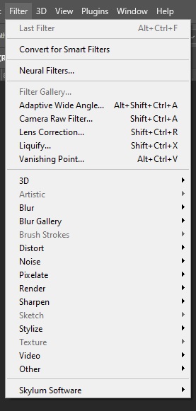 Solved: Where did Texture option in Filters menu go? - Adobe Product ...