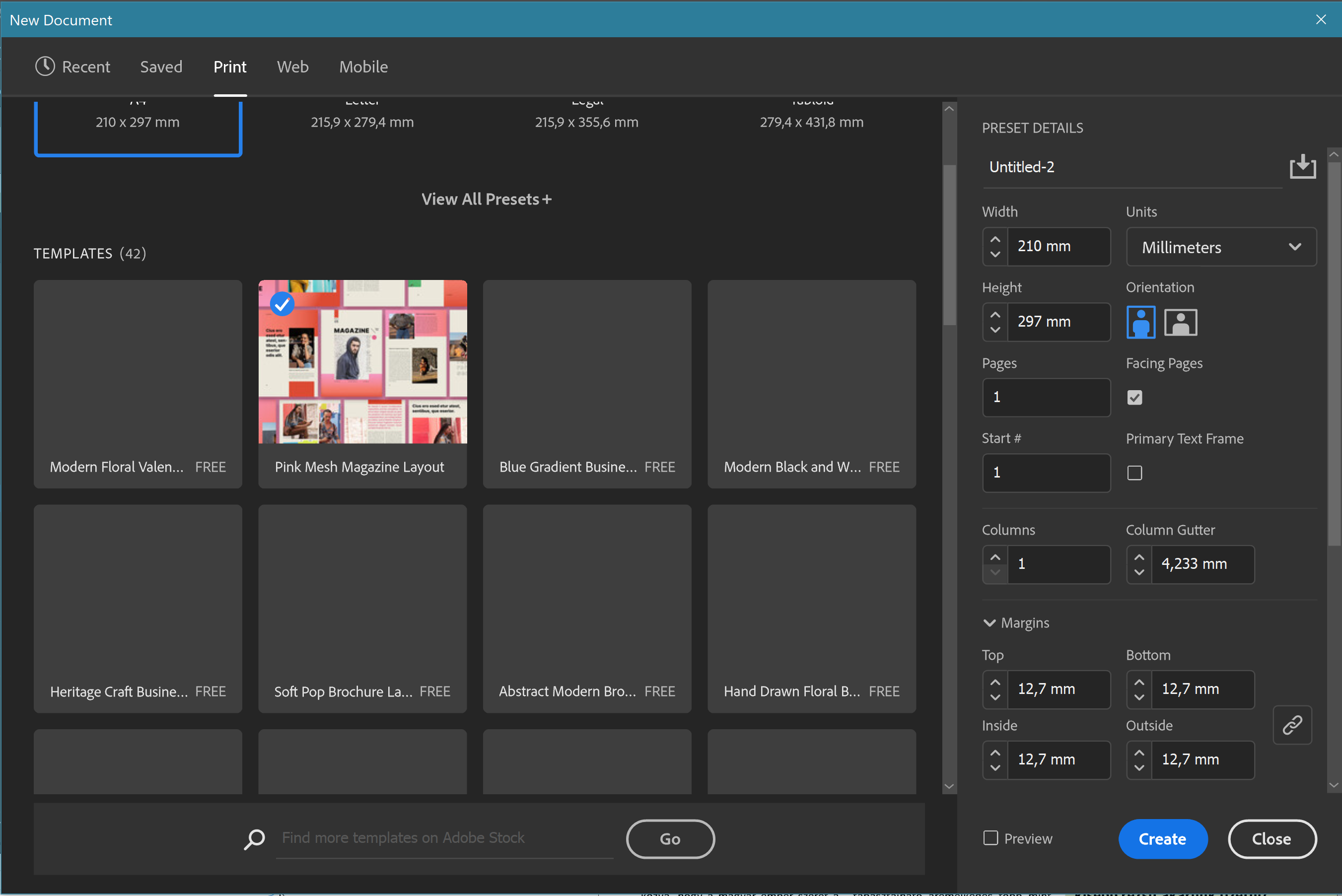 InDesign template previews are blank - Adobe Product Community - 13573723