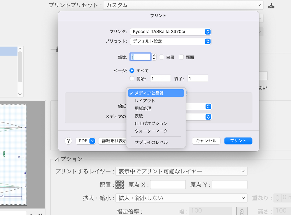 解決済み: A3用紙に作成した図面が98％位に縮小されてプリントアウトされる - Adobe Community - 13584130