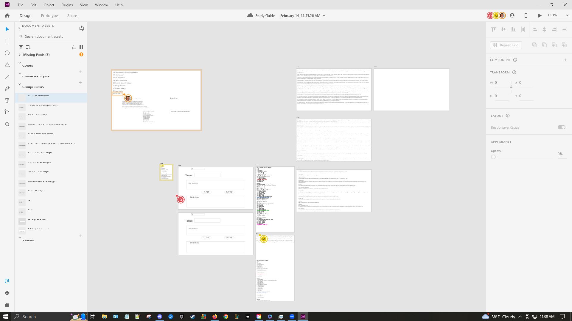 XD menus cut in half - Adobe Product Community - 13585332