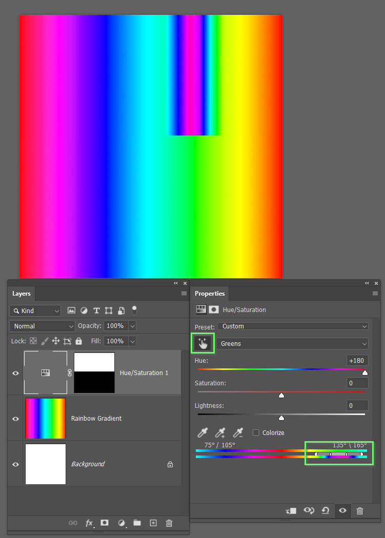 Adjusting a color without a selection nor mask? - Adobe Community - 13588394