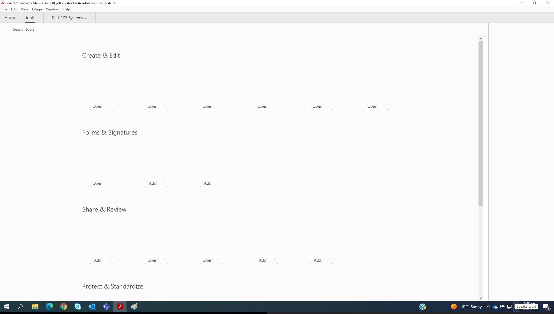 Adobe Acrobat Pro Tools Tab and Side Pane are Blan... - Adobe Product ...