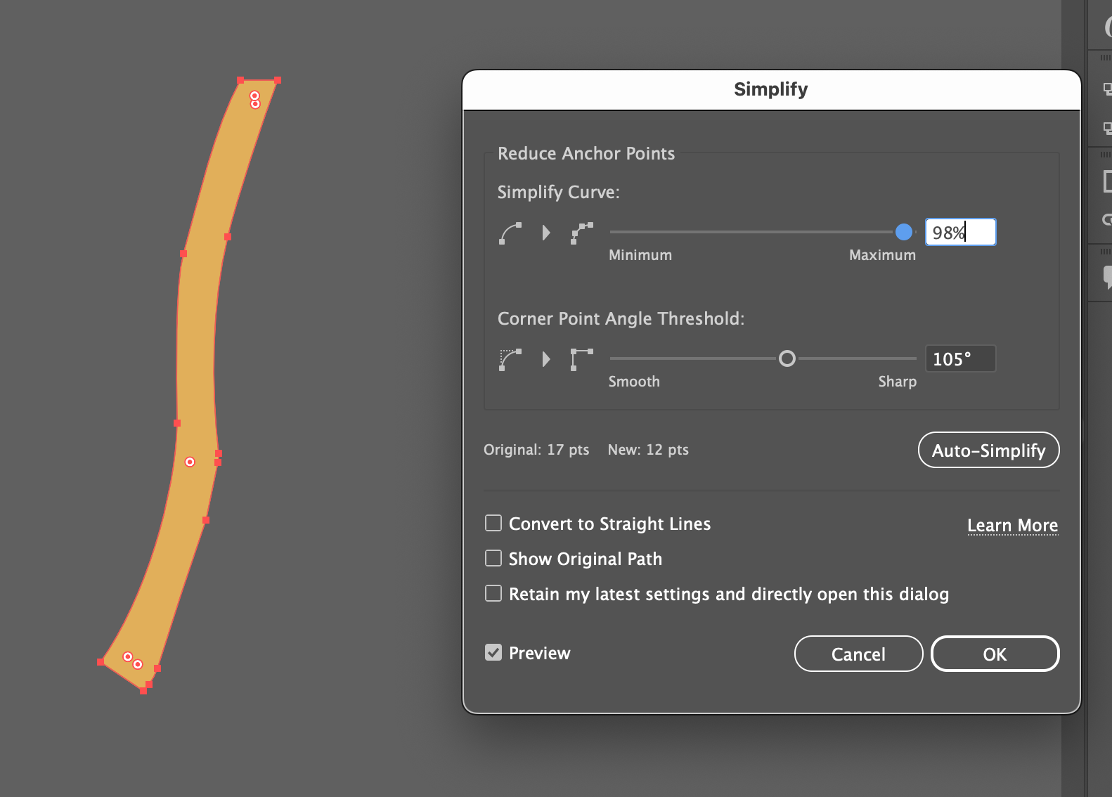 Simplify tool not working - Adobe Support Community - 13594199