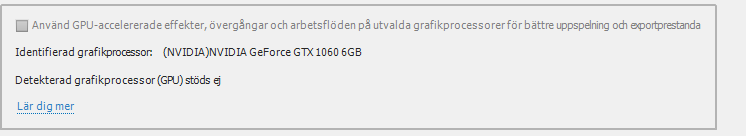 GPu not support - Adobe Product Community - 13596684