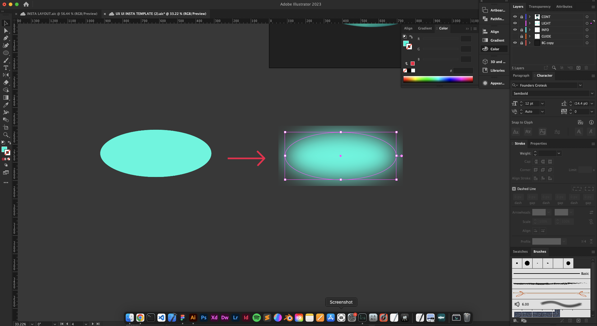 Solved Resize The Bounding Box When Using Gaussian Blur O Adobe