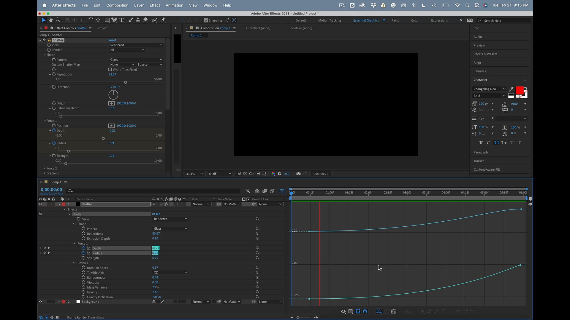 Solved: I need help with Shatter effect Animation - Adobe Product ...