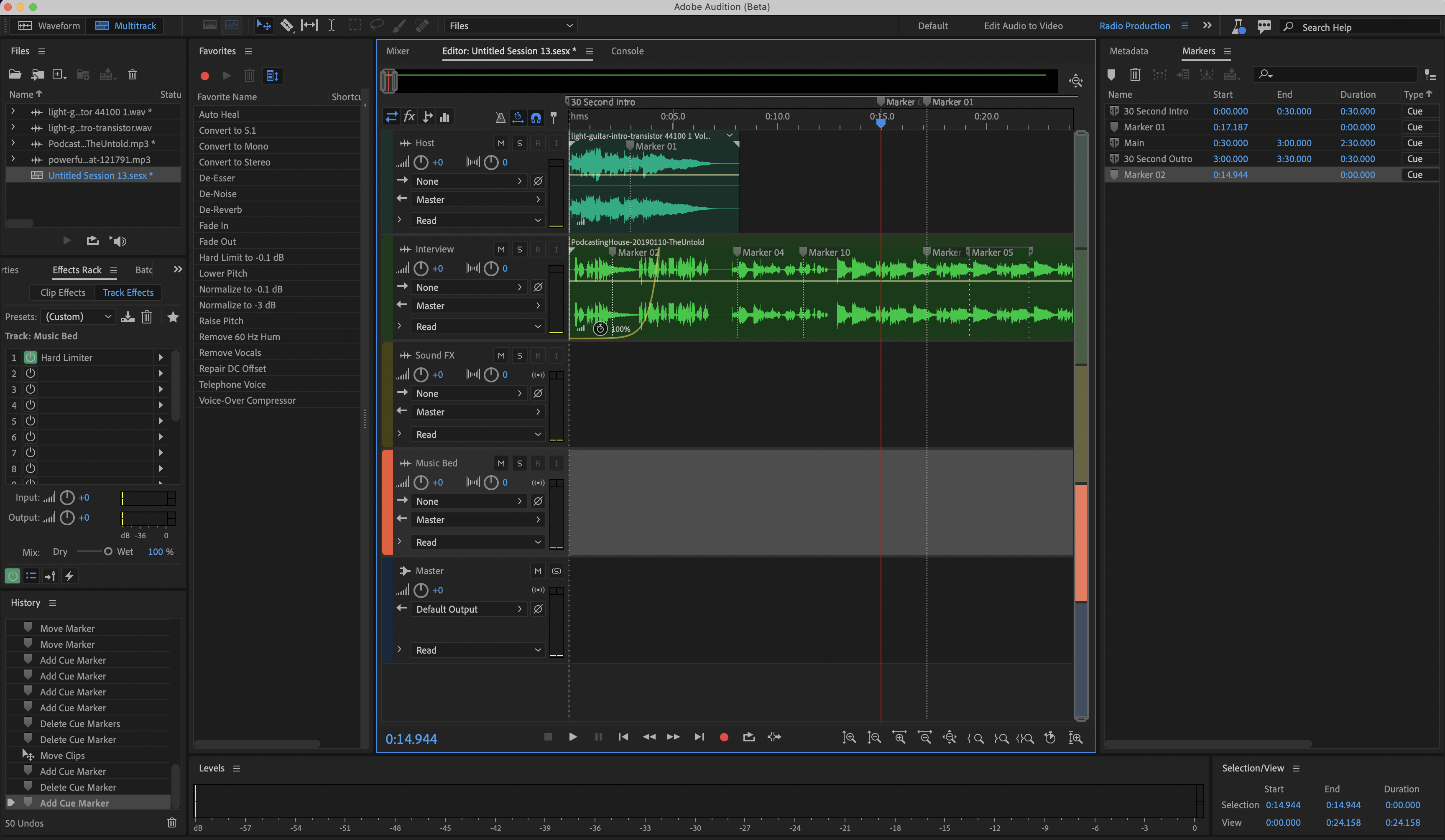 Introducing Clip Markers for Multitrack in Auditio... - Adobe Community - 13598854