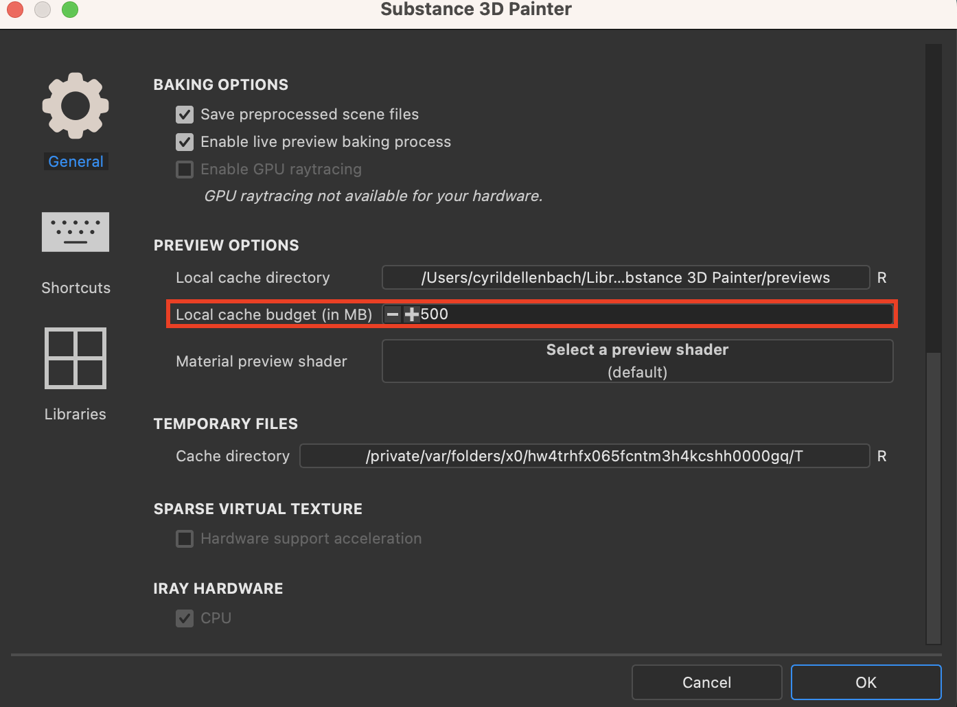 Solved: hello how do i change icon memory budget - Adobe Product ...