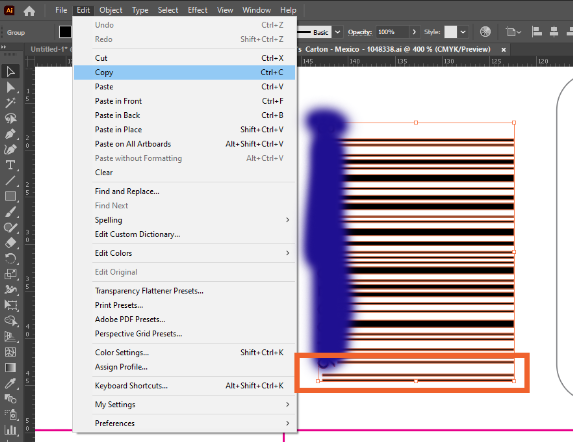 Bar code one line is missing - Adobe Support Community - 13601501