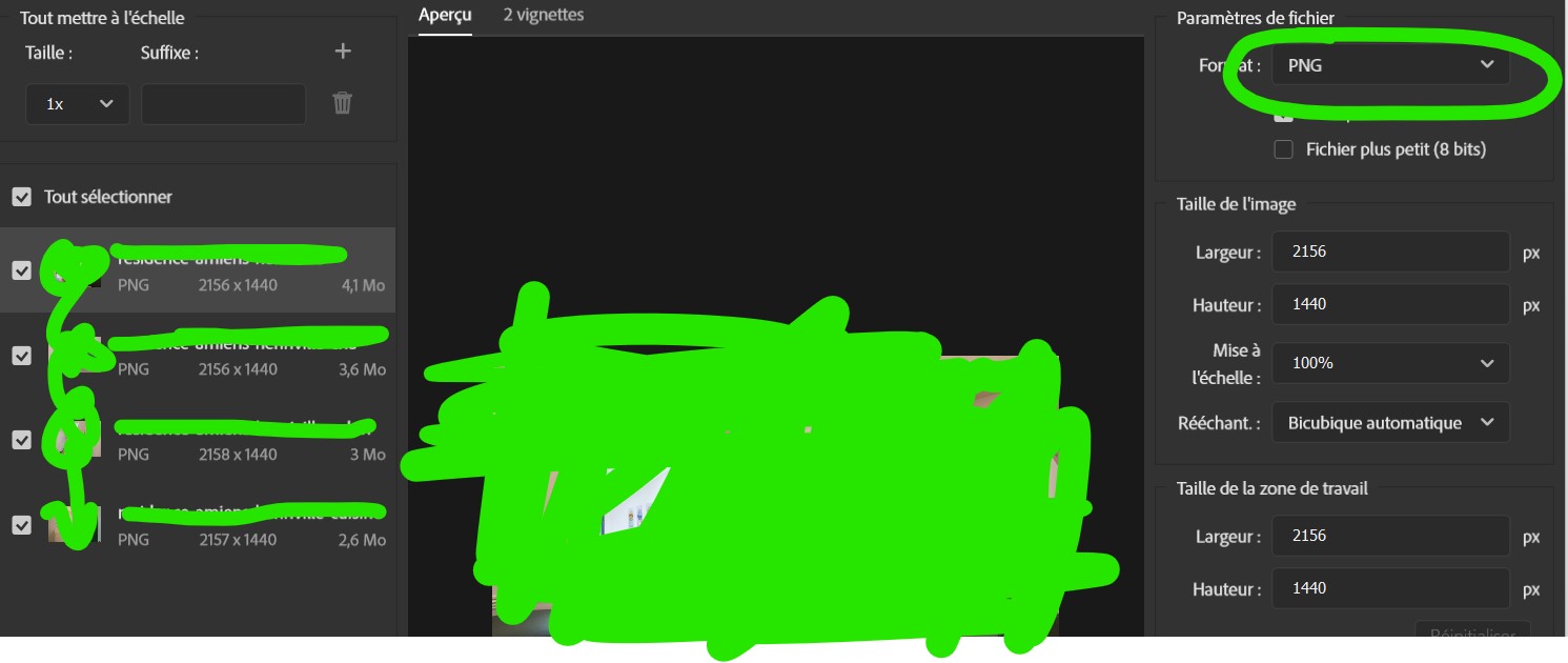 Solved Export Many Files At Once In Webp Format Photoshop Adobe